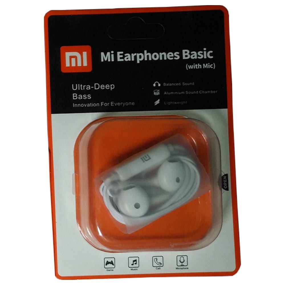 هندزفری سیمی شیائومی Mi earphones basic - ایران کافی نت